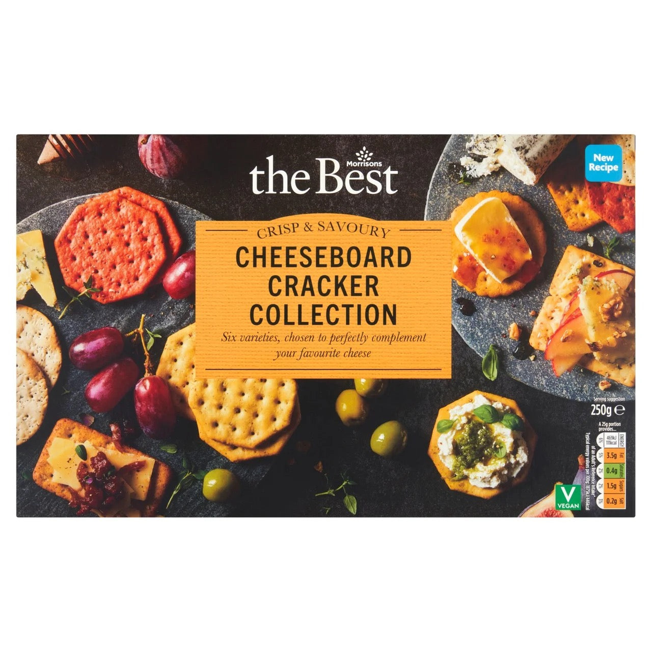 Morrisons The Best Cheeseboard Cracker Selection – The Grocery Basket